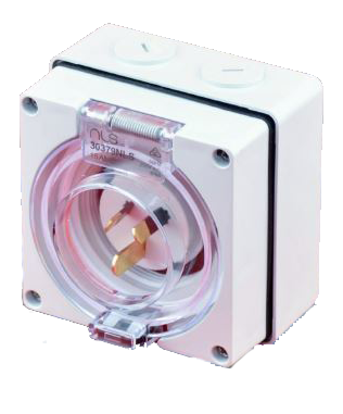 15A WeatherX Appliance Inlet - Durable and Weatherproof