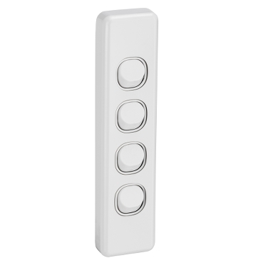 CLIPSAL Architrave Switch 4 Gang