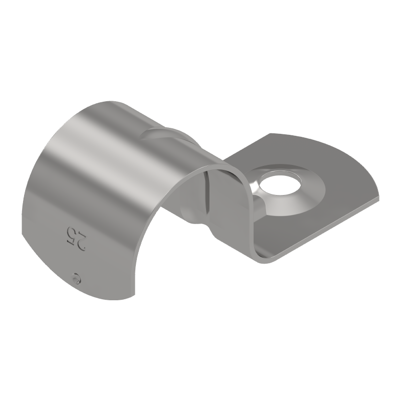 40mm 316 Stainless Steel Half Conduit Saddle x 45 - HS-M40/SS