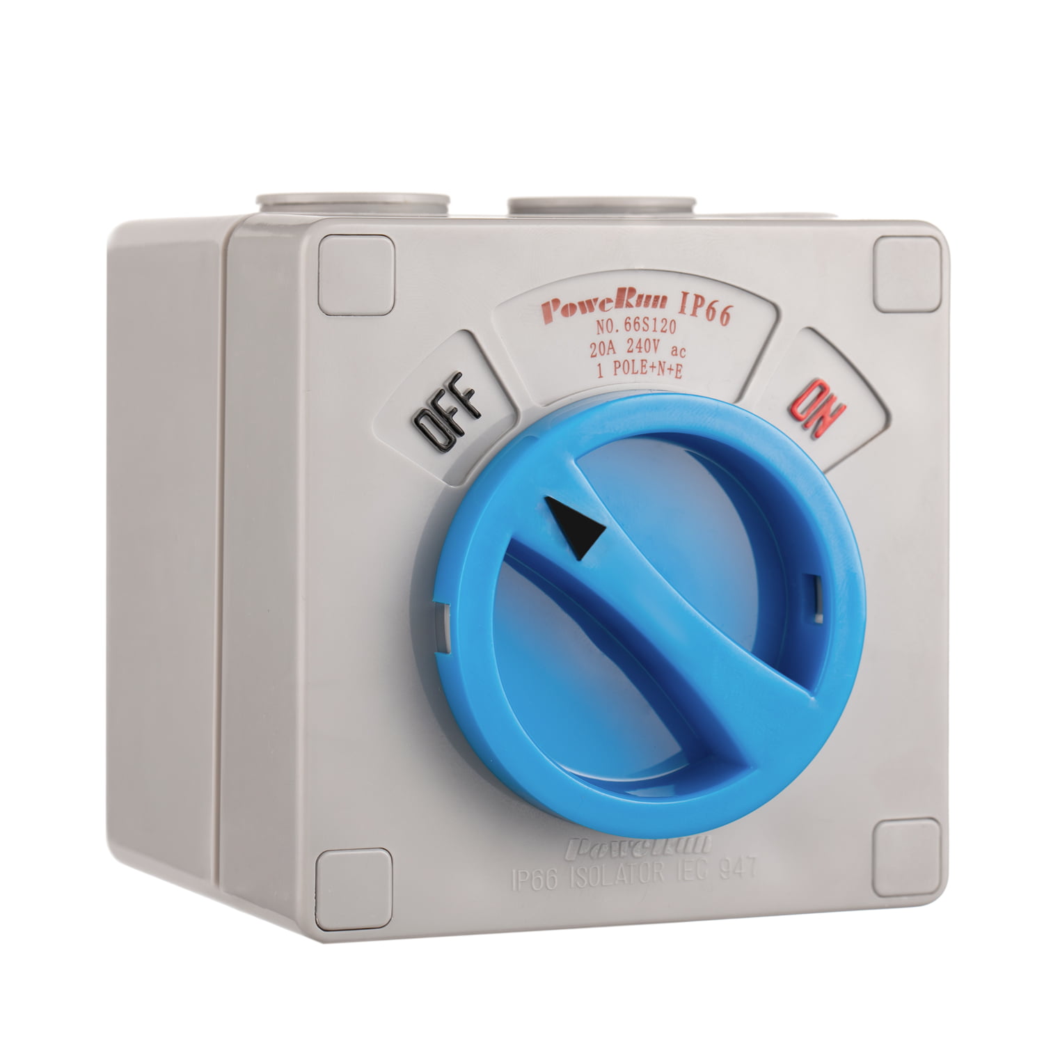 Isolation Switch 1 Pole 20A IP66 - 66S120