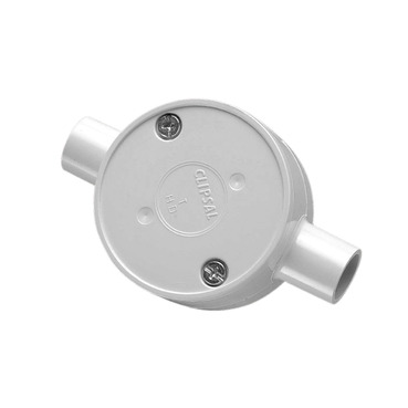 Clipsal - Cable Management, Junction Box, Standard, 16mm I.D, 2 Way ...