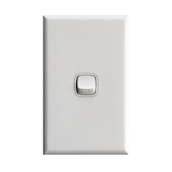 Excel - Vertical rocker switch - Single Pole Double Throw - 1 gang 2 ...