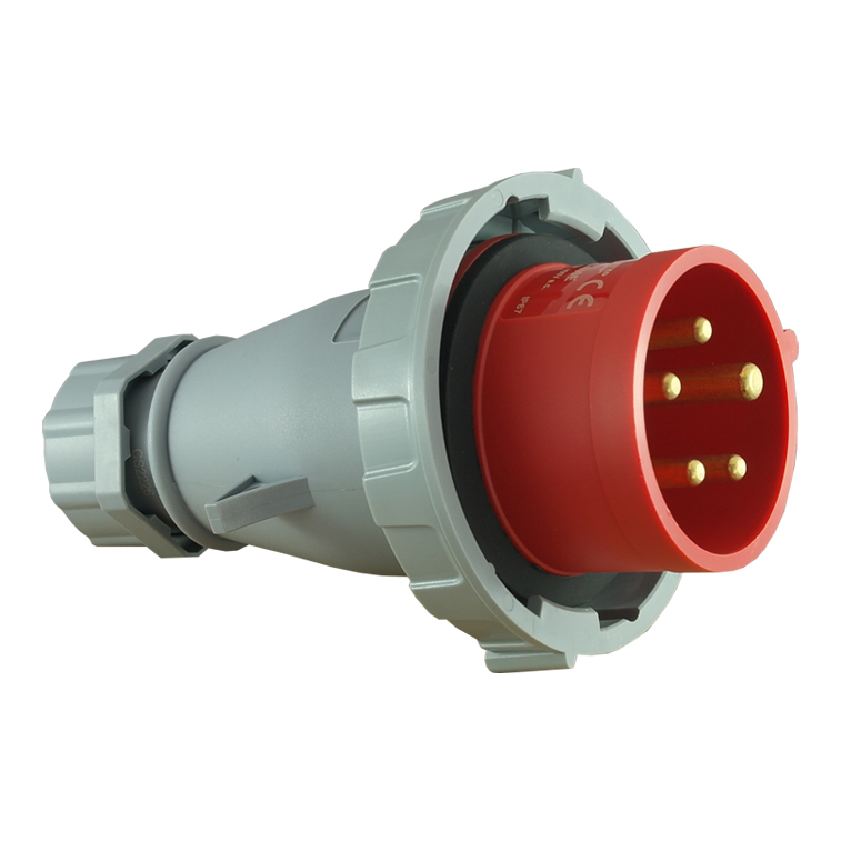 IP67 Plug Straight 5 Pin – 400V 32A - P532-400E