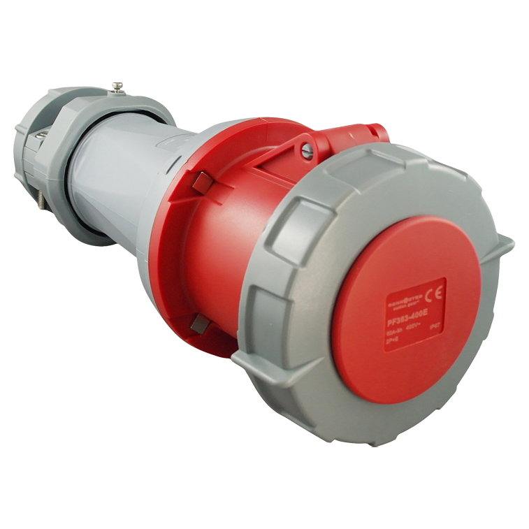 IP67 Industrial Plug Female 3 Pin – 400V 63A - PF363-400E