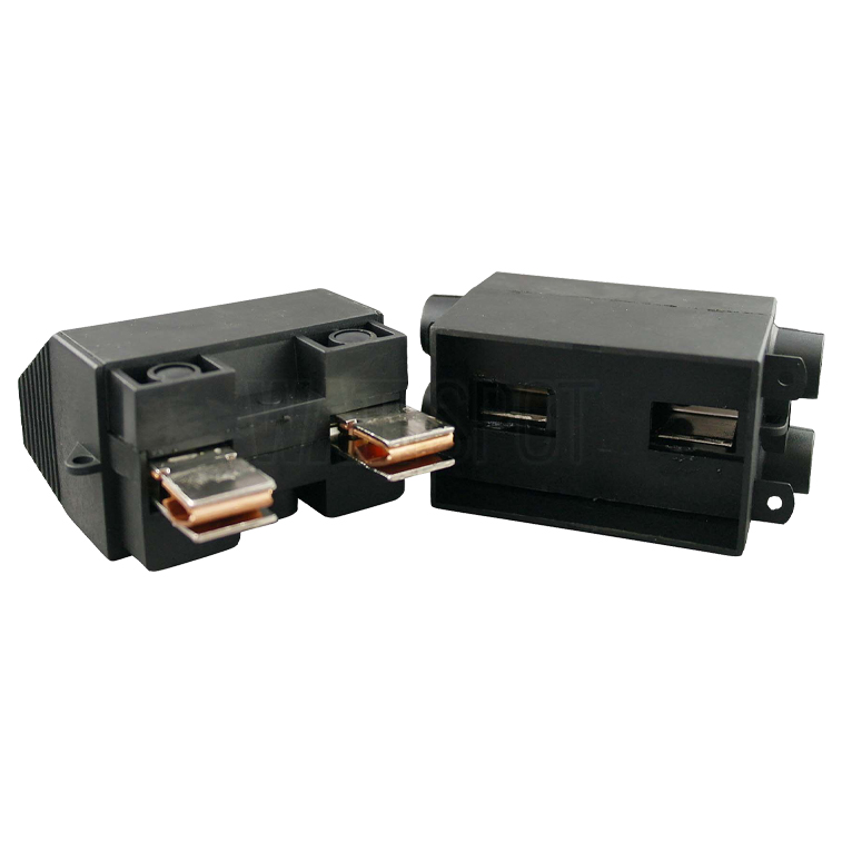 Service Fuse Assembly Front Wired 500V 100A 30 x 57mm - HRC100FW