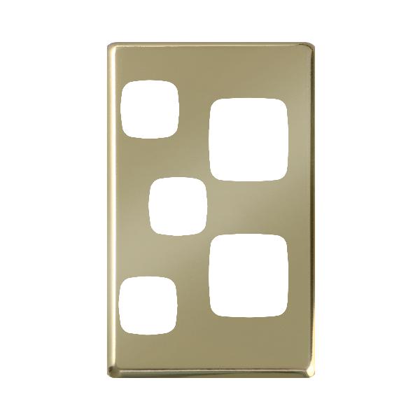 EXCEL - Double vertical powerpoint with extra funtion hole coverplate ...