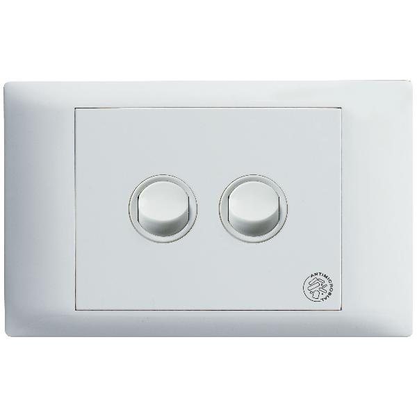 Excel Life - Medical - Common plate - Horizontal rocker switch - Single ...