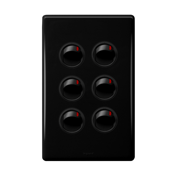 Excel Life 16A 2 Way Single Pole Double Throw Vertical Rocker Switch 6 ...