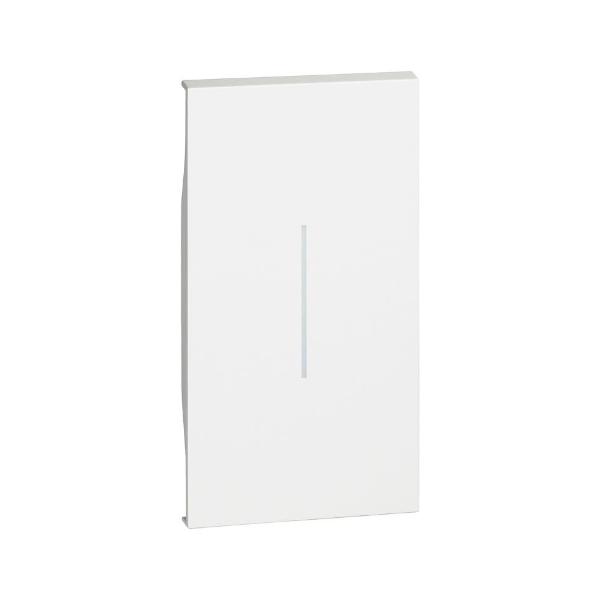 Bticino Living Now 2 Module Switch Mechanism Cover White - KW01M2