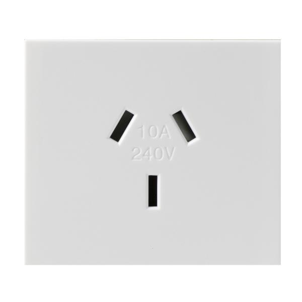 Excel Life - Vertical single powerpoint mechanism 1 gang 10A 240V a.c ...