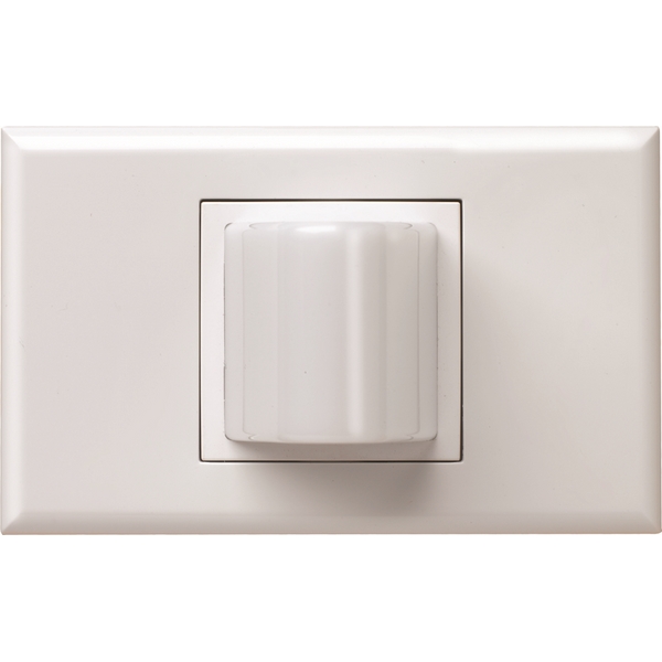 Excel - Bulkhead light red 12/24V a.c. gloss white - XLP930WEWE