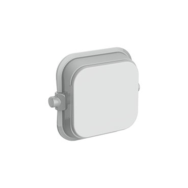 Clipsal Iconic, Blank Rocker, 10 Pack - Cool Grey - 40AR-CY