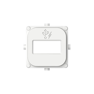 Clipsal Iconic, USB Mechanism Cap Single USB Charger, 5 Pack - Vivid ...