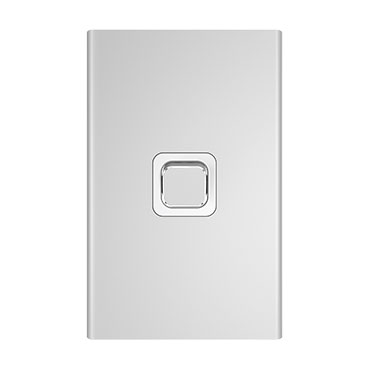 Clipsal Iconic, Styl Switch Plate Skin, Vertical/Horizontal, 1 Gang ...