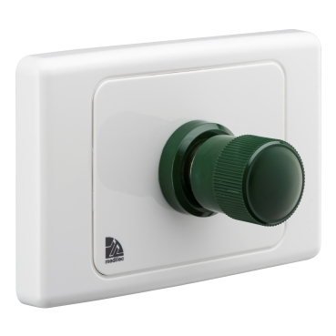 Medilec, Equipotential Earthing Stud, Horizontal Mount, 1 Gang - White ...