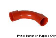 20mm Solid Elbow Orange