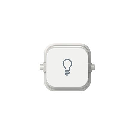 Clipsal Iconic, Light Rocker, 10 Pack - Vivid White - 40LR-VW