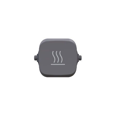 Clipsal Iconic, Essence Rocker, HEAT - Ash Grey - E40RH-AG