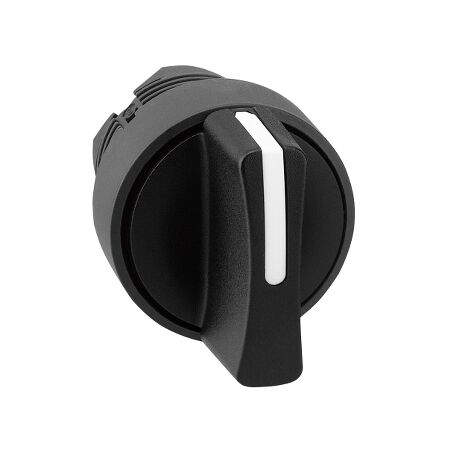 Harmony XB5, Selector switch head, plastic, black, 22mm, 3 positions ...