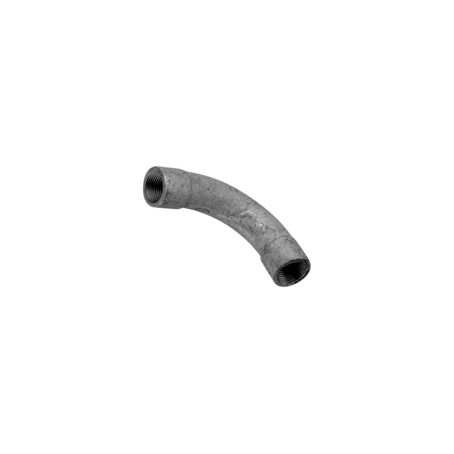 Clipsal - Cable Management, Solid Bend, 25mm Galvanised Cast Iron - 1247/25
